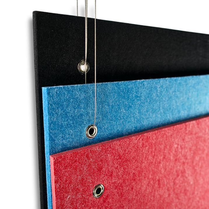 PolyZorbe™ Vivid Polyester Acoustic Baffles - Second Skin