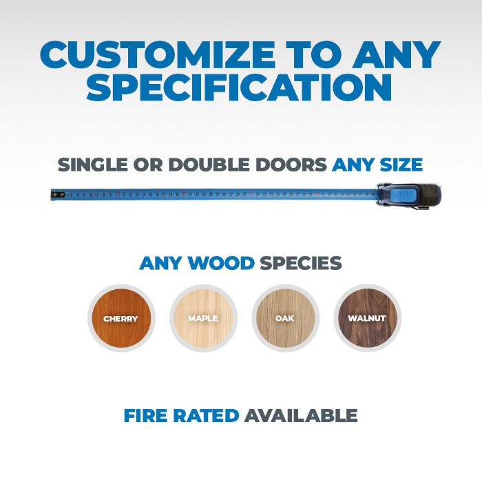 Sound Lock™ Soundproof Interior Door (STC 56)
