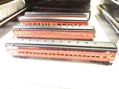 HO TRAINS VINTAGE BACHMANN SPECTRUM SOUTHERN PACIFIC DAYLIGHT PSNGR SET ...