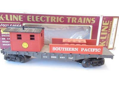 K-LINE TRAINS -K-6855 SOUTHERN PACIFIC CLASSIC BOOM CAR- 0/027- BOXED ...