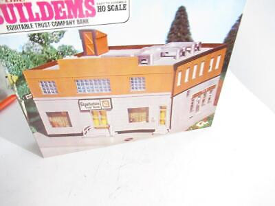 HO TRAINS LIFE-LIKE BUILDEMS 01381 EQUITABLE TRUST BANK BUILDING KIT ...