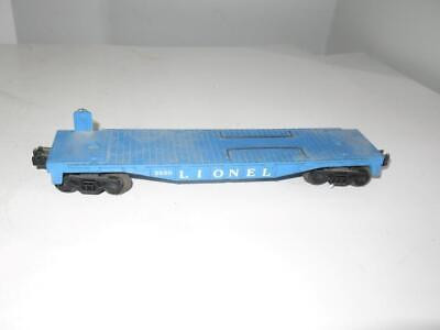 LIONEL POST-WAR TRAINS- 3830 FLAT CA R FOR SUBMARINE- GOOD- 027 -H12A ...