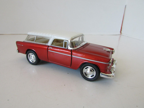 Kinsmart 5331 Chevy Nomad 1955 Vehicle Car Red White Pull Back 1/40 H5 ...