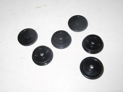PLASTIC WHEELS - 6 PIECES - SLIGHTLY SMALLER THAN LIONEL ONES -NEW ...