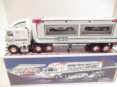 HESS - 1997 - TRUCK W/RACE CARS - NEW IN THE BOX - SH - The Model Train ...