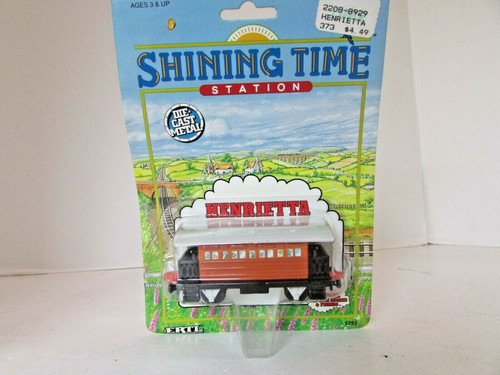 ERTL DIECAST THOMAS THE TANK HENRIETTA SHINING TIME STATION 1991 NEW H4 ...
