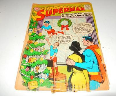 SUPERMAN- DC COMICS - 1964- 'THE SONS OF SUPERMAN'- POOR - L96 - The ...