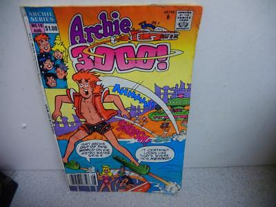 VINTAGE COMIC-ARCHIE COMICS-archie 3000 !- # 10 AUGUST 1990 -GOOD-L8 ...
