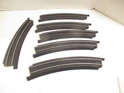 HO LIFE-LIKE POWER-LOC TRACK- STEEL CURVES - 6 SECTIONS - LN - The ...
