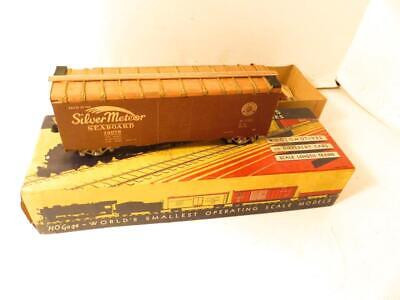 HO TRAINS VINTAGE VARNEY SILVER METEOR BOXCAR KIT- BUILT - BOXED- FAIR ...