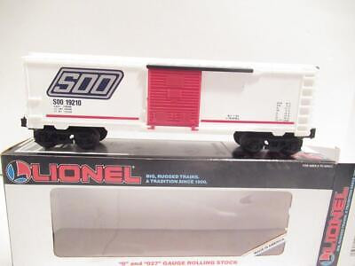 LIONEL- 19210 - SOO LINE BOXCA R- 0/027- NEW - H1C1 - The Model Train ...