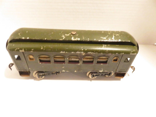LIONEL STANDARD GAUGE- EARLY TINPLATE NYC PULLMAN CAR- FAIR- W61 - The ...