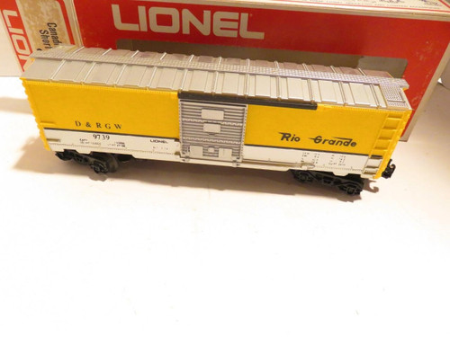 MPC LIONEL-9739 DENVER & RIO GRANDE WESTERN BOXCAR- 027- WRONG BOX - LN ...