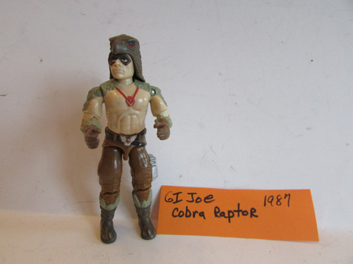 GI Joe Action Figure Cobra Raptor 1987 3.75" Original L9 - The Model ...