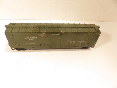 HO TRAINS VINTAGE COX ARMY BOXCAR- FAIR - S31T - The Model Train Store ...
