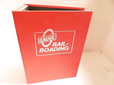 LIONEL TRAINS - O GAUGE RAILROADING MAGAZINE BINDER- LN - TEN ISSUES ...