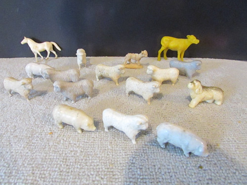 Model Railroad 0-027 Farm Animals Sheep Pigs White Grey H5c - The Model ...