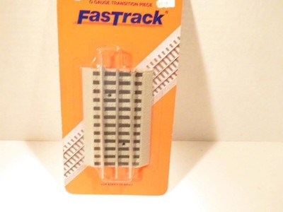 LIONEL FASTRACK 12040 - 'O' GAUGE TRANSITION TRACK- NEW- STAINED ...