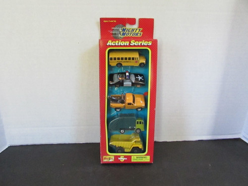 Maisto 12017 Die Cast Vehicles 5 Pack Mighty Motors My Hometown Set New ...