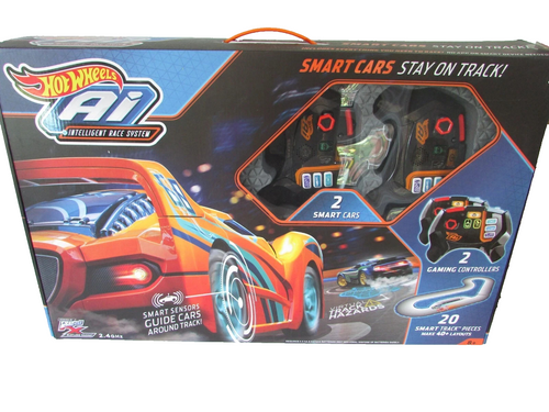 2016 Mattel FBL83 Hot Wheels Ai Intelligent Race System Slotless Racing ...