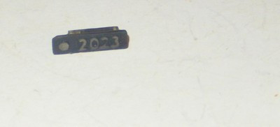 LIONEL PART - 2023 UNION PACIFIC ALCO DIESEL NUMBER BOARD- LEFT SIDE ...