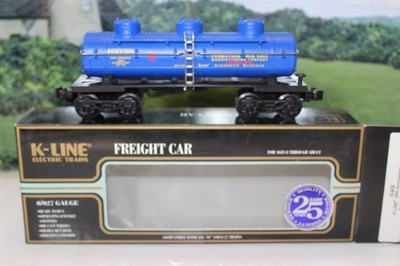 VINTAGE K-LINE TRAINS 5425 - 25TH ANNIV. 3 DOME TANKCAR 0/027 SCALE ...
