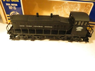 K-LINE TRAINS - NEW YORK CENTRAL MP-15 DIESEL- TWO CAN MOTORS- EXC ...