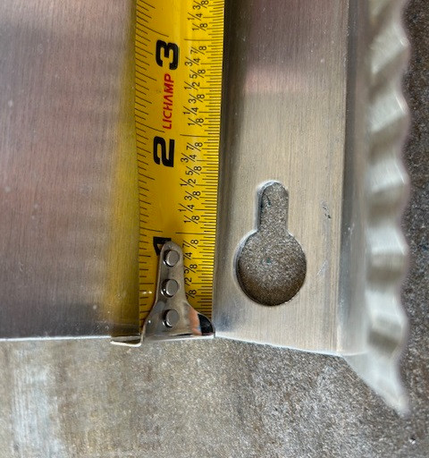 2" .050 BERTHA Aluminum Hurricane Storm Panel