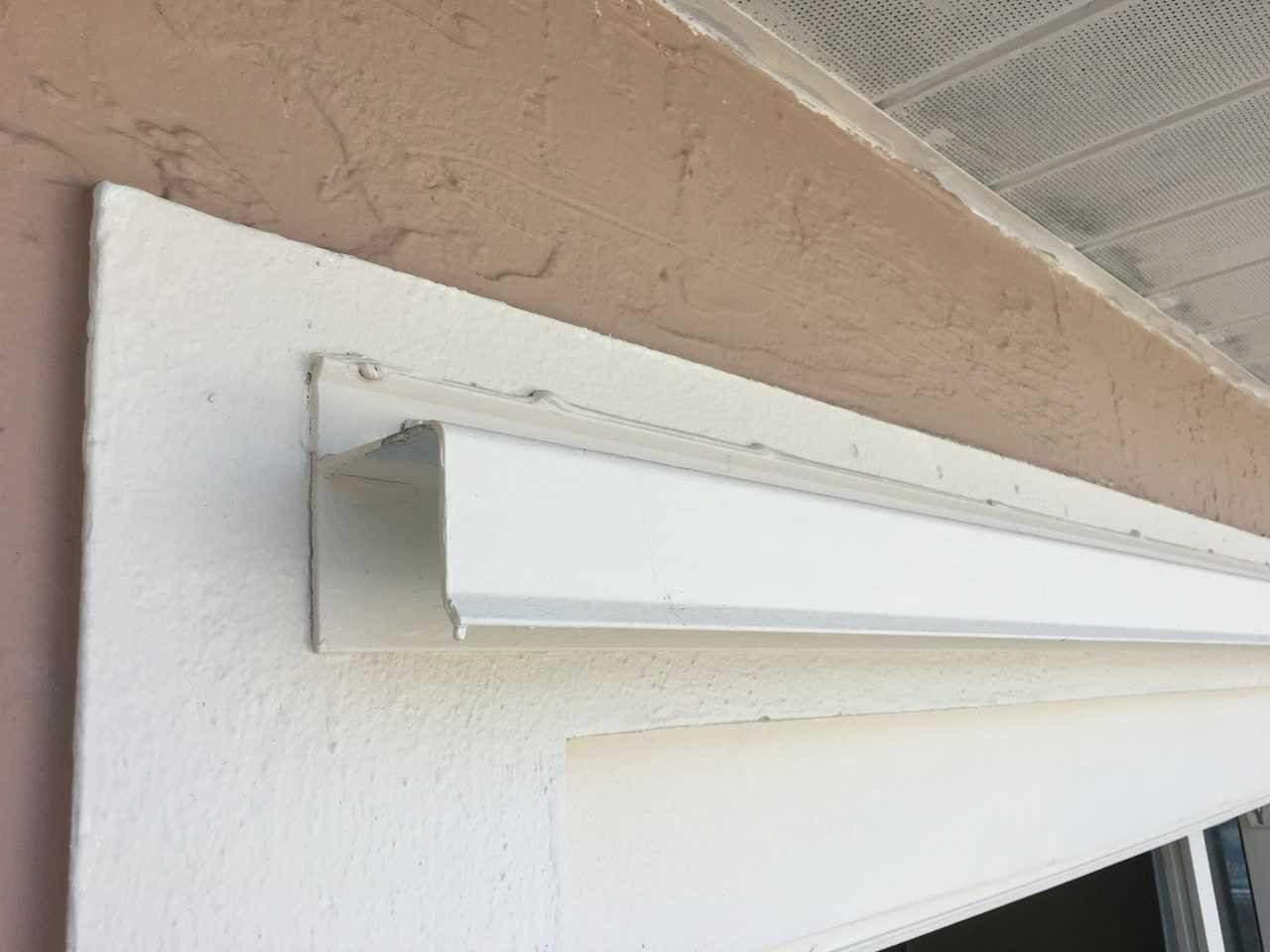 2" BERTHA "H" Header Track for Hurricane Shutters