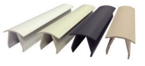 Accordion Shutter Vinyl Track Insert - Keeps Dirt Out!