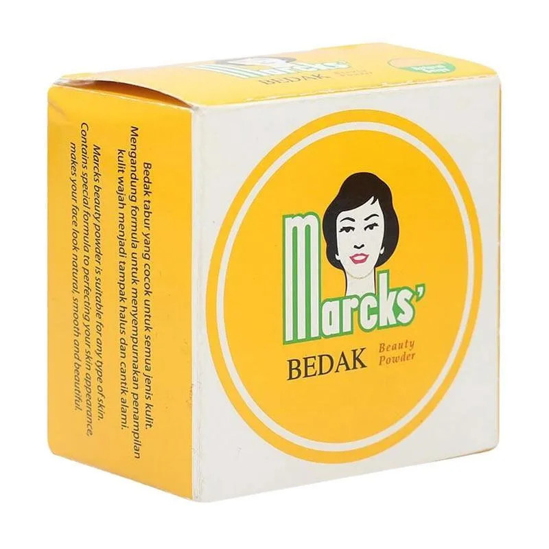Marcks' Classic Powder, 20 Gram (Natural Beige) - UD Jawa Berkah Makmur