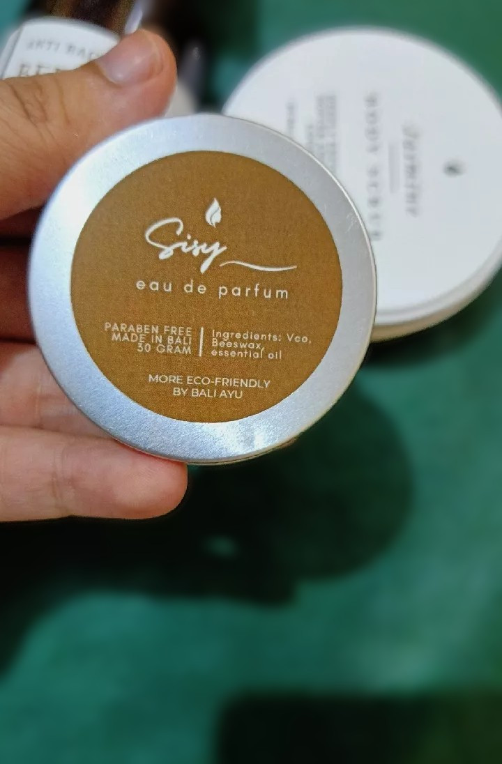 Bali ayu Nature Solid Perfume Balm Sisy, 30g