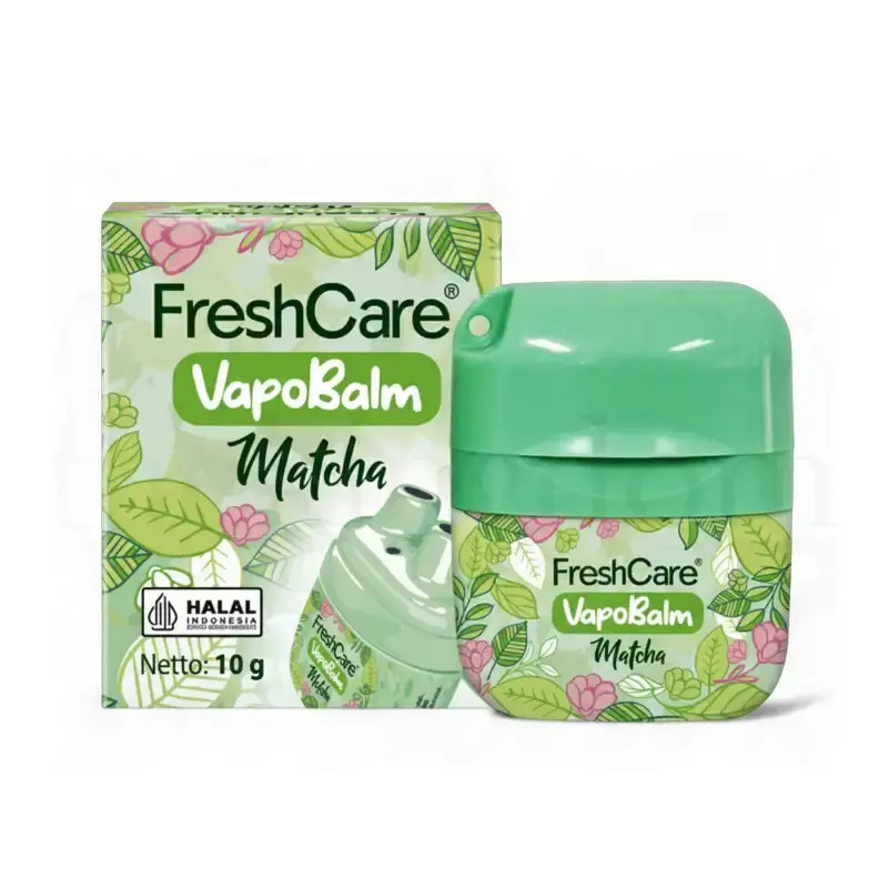FreshCare Vapobalm Balm & Double Inhaler Matcha, 10 g
