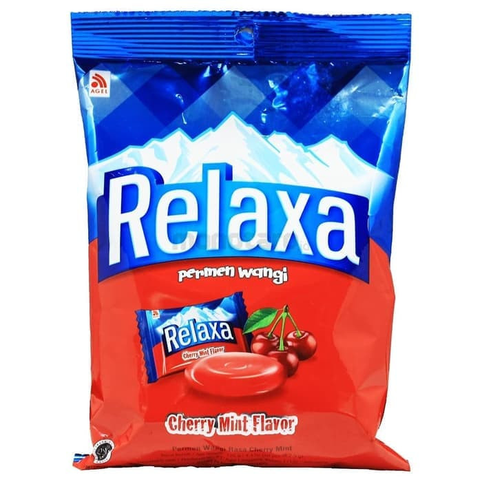 Relaxa Candy Cherry Mint, 125 gram - UD Jawa Berkah Makmur