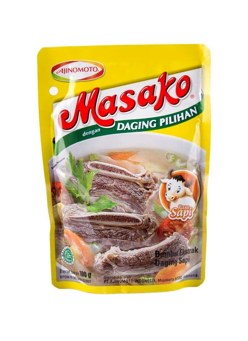 Masako Penyedap Rasa Sapi (Beef Flavoring), 100 Gram - Javanese Taste