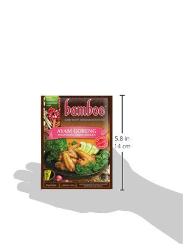 Bamboe Bumbu Ayam Goreng (Indonesian Fried Chicken), 33 Gram - Javanese ...