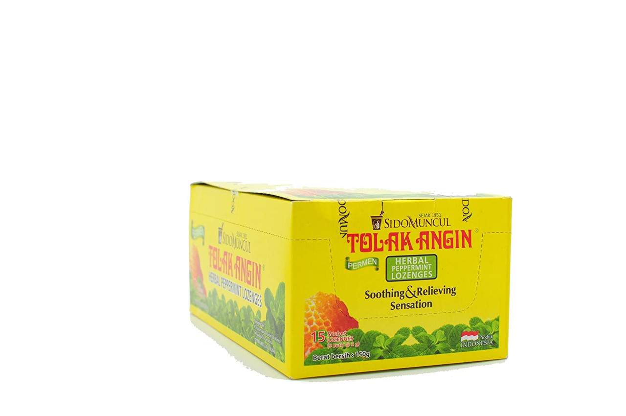Tolak Angin Herbal Peppermint Lozenges, 150 Gram - UD Jawa Berkah Makmur