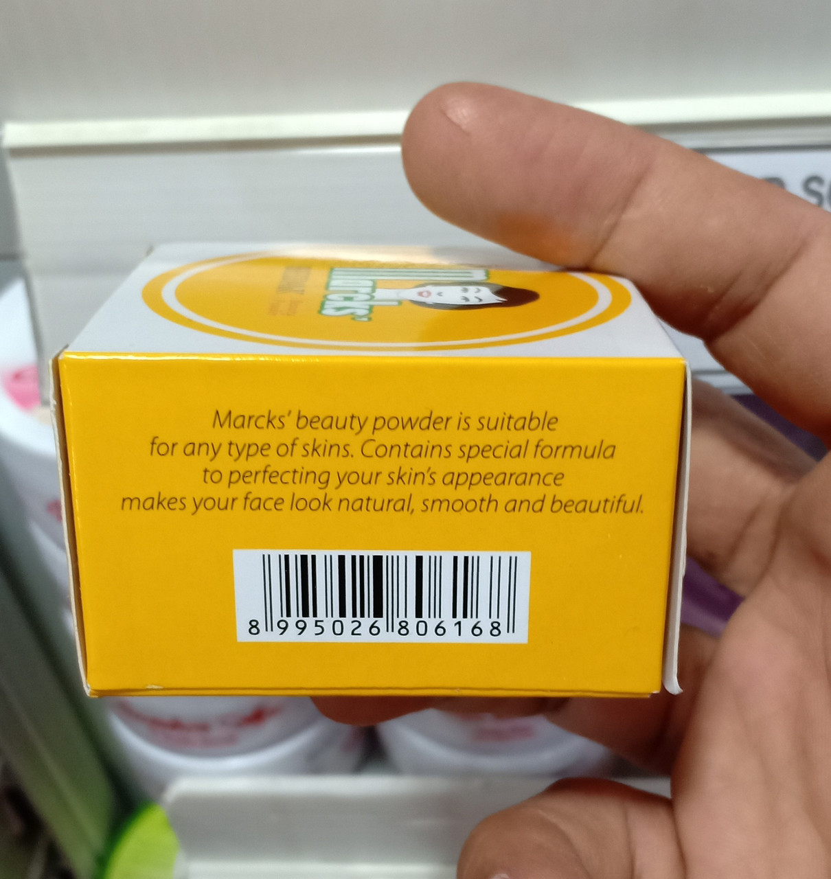 Marcks' Classic Powder, 20 Gram (Invisible) - UD Jawa Berkah Makmur