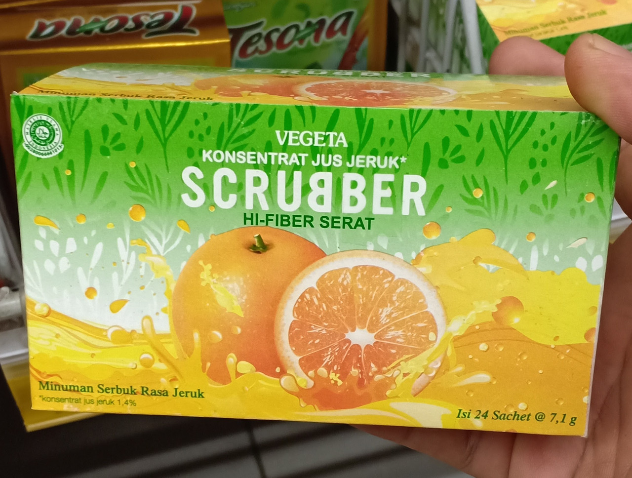 Vegeta Scrubber 24-ct (1 box) - Javanese Taste