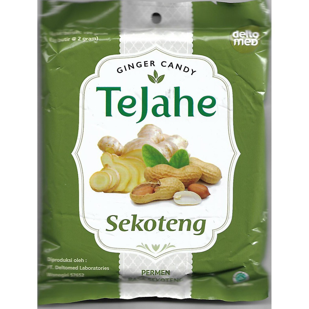 Tejahe Ginger Candy Sekoteng, 100 Gram - UD Jawa Berkah Makmur