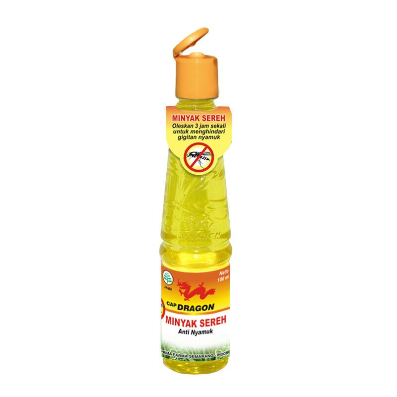 Dragon Minyak Sereh - Citronela Oil, 100 ml - UD Jawa Berkah Makmur