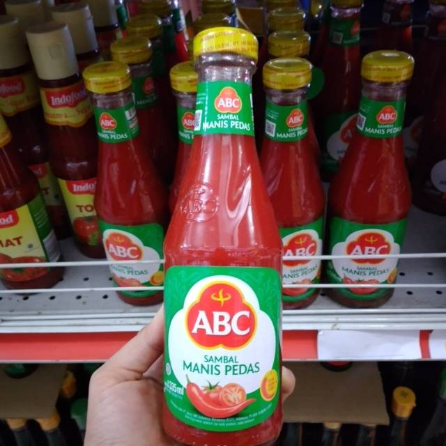 ABC Sambal Manis Pedas (Hot & Sweet Sauce), 335 Ml - UD Jawa Berkah Makmur