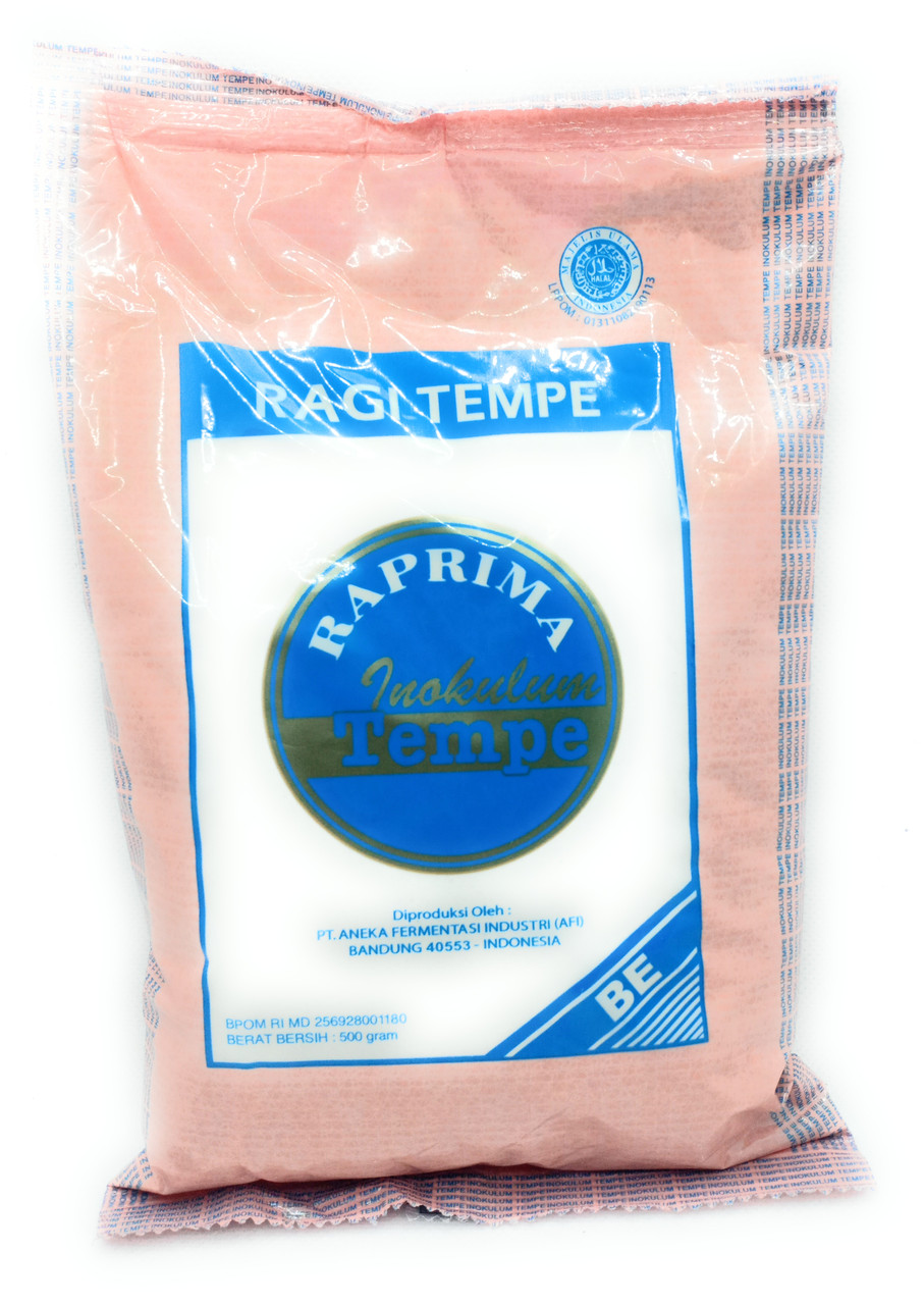 Raprima Ragi Tempe Inokulum (Tempeh Yeast), 500 Gram - Javanese Taste