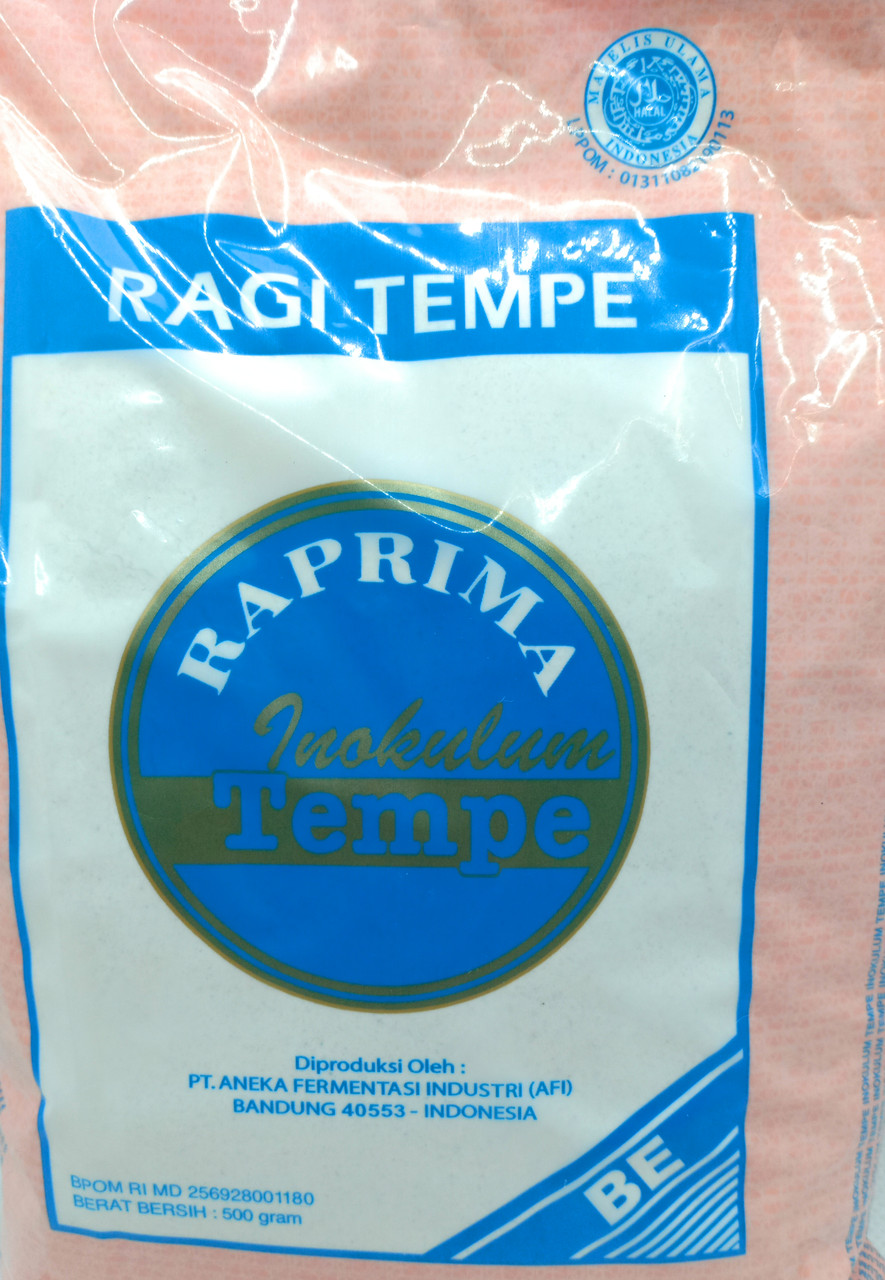 Raprima Ragi Tempe Inokulum (Tempeh Yeast), 500 Gram - UD Jawa Berkah ...