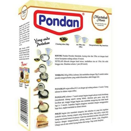Pondan Martabak 400gr - UD Jawa Berkah Makmur