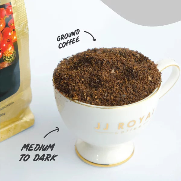 JJ Royal Coffee Bali Arabica Ground, 100 gram