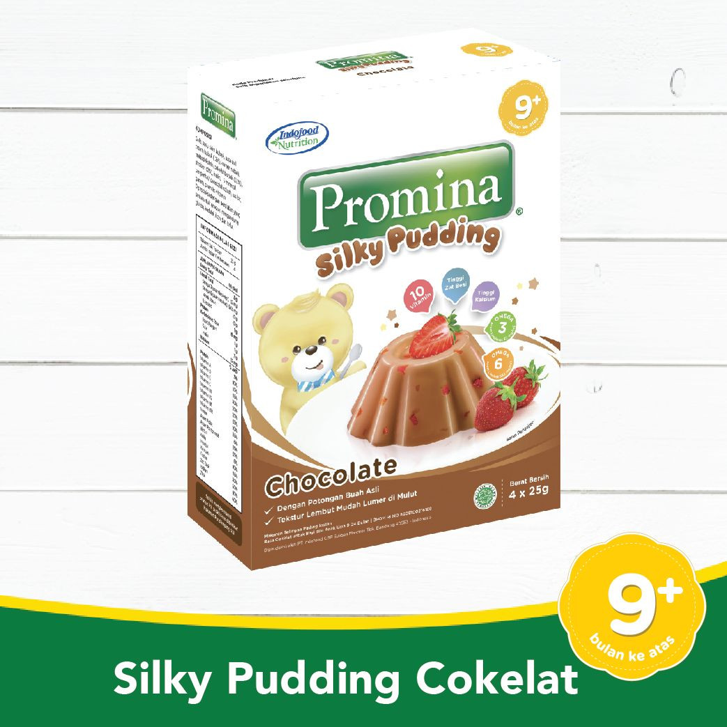 Promina Silky Pudding Chocolate, 100gr
