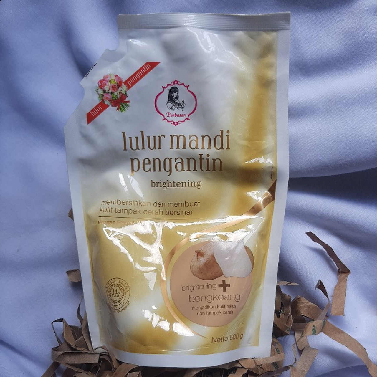 Purbasari Lulur Pengantin Bengkoang Jicama Bridal Scrub 1kg