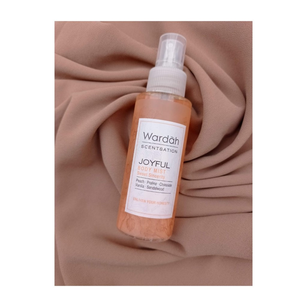 Wardah Scentsation Body Mist Joyfull, 100 ml