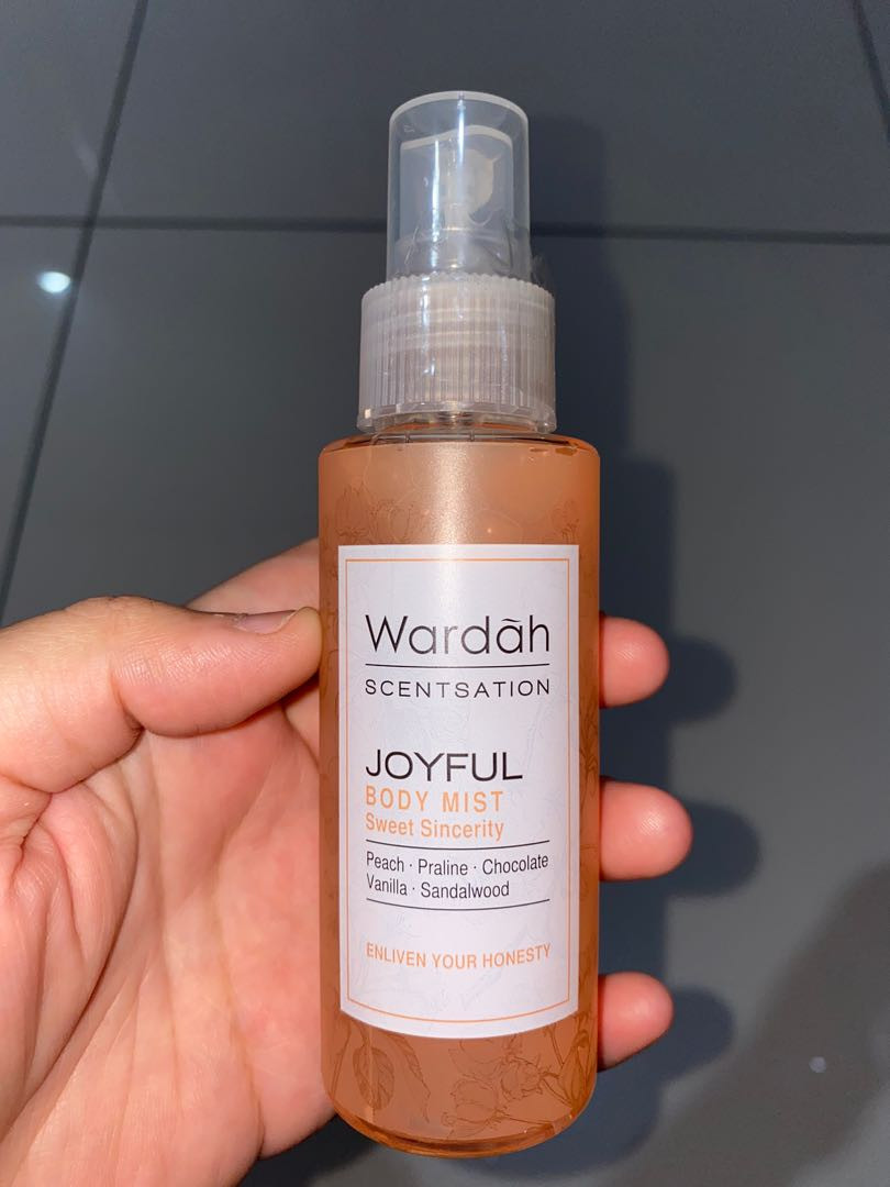 Wardah Scentsation Body Mist Joyfull, 100 ml